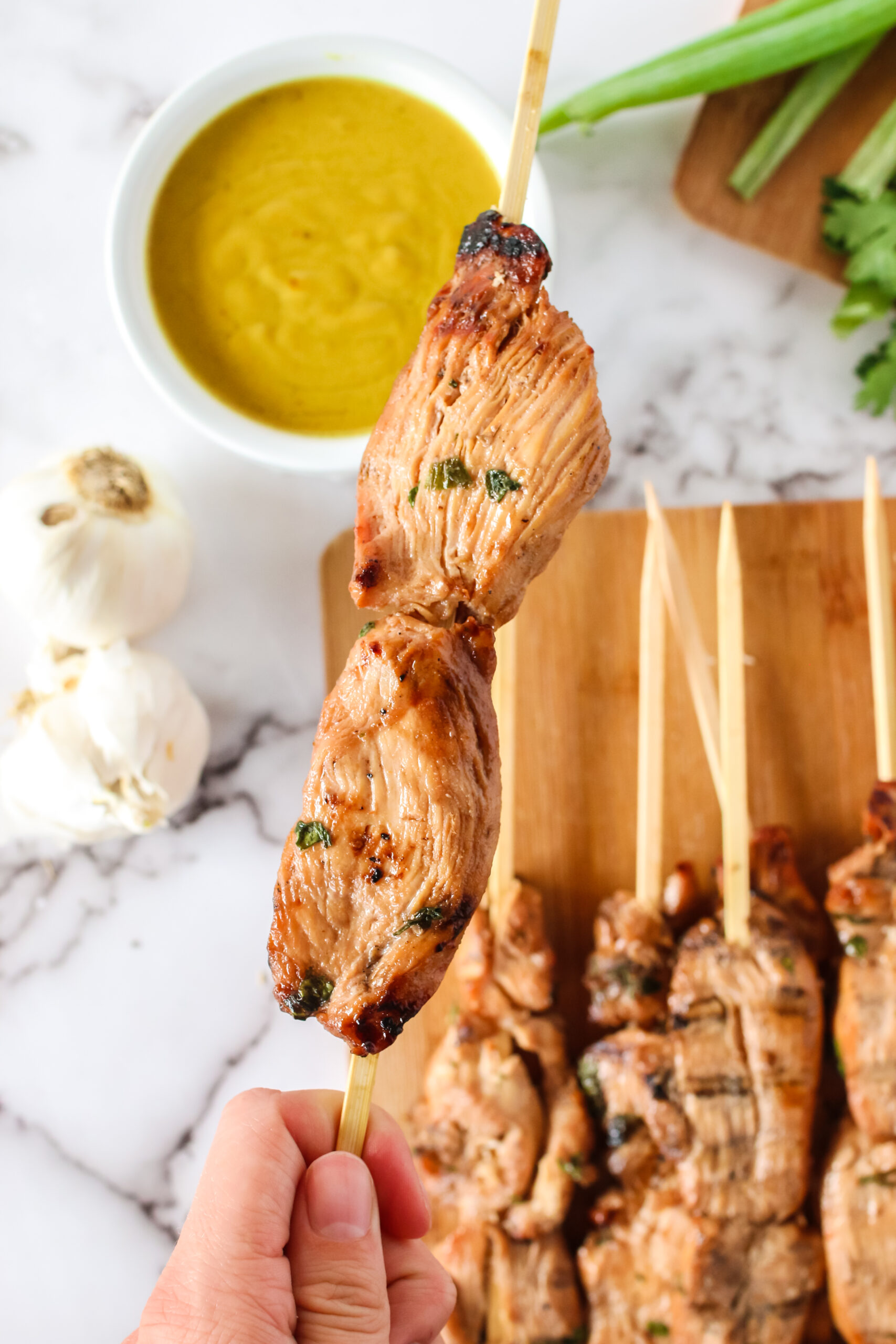 Chicken Satay - Num's the Word