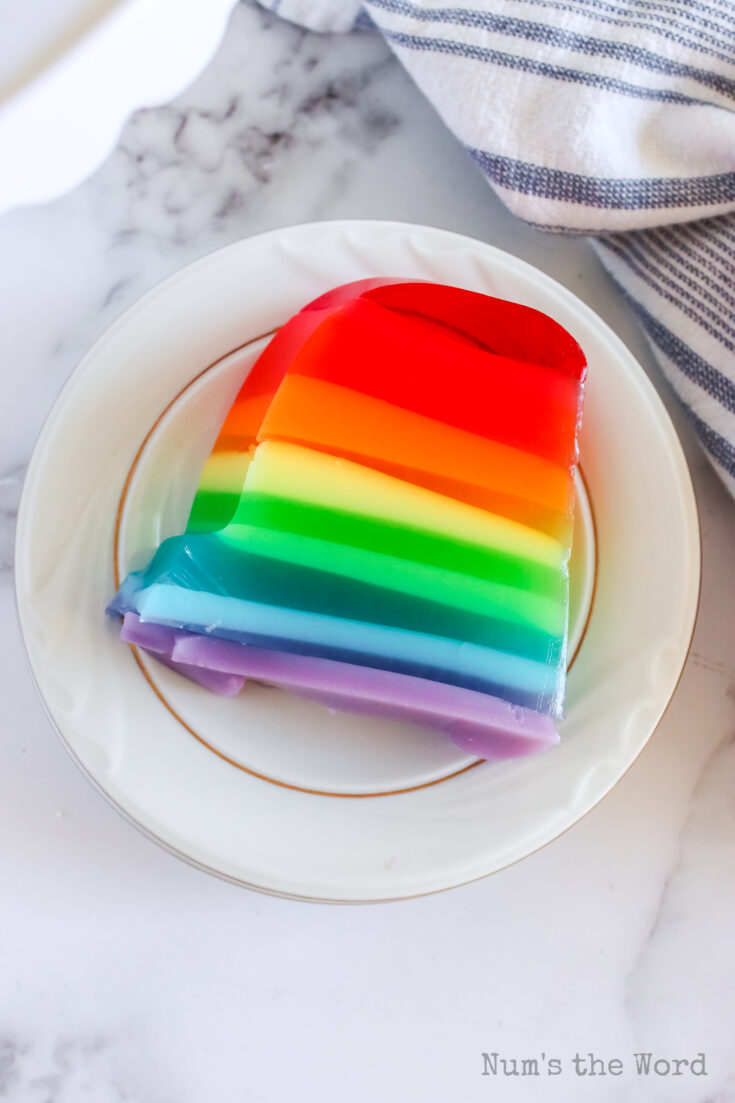 Rainbow Jello - Num's the Word