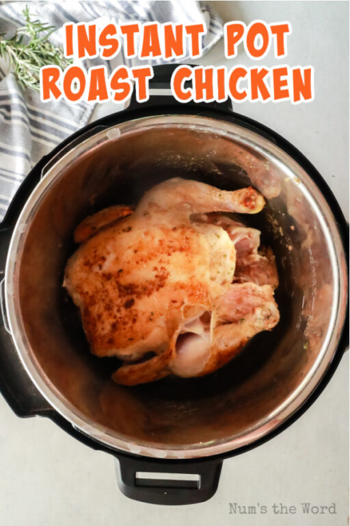 Instant Pot Roast Chicken - Num's the Word