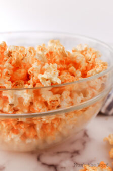 Homemade Cheddar Cheese Popcorn Recipe - Num's the Word