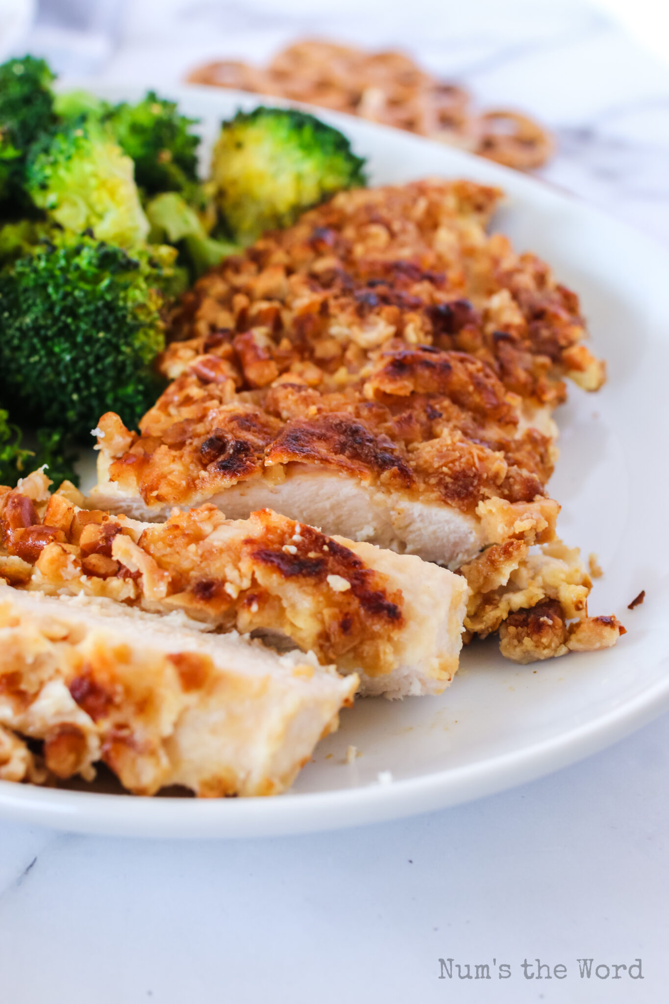 Pretzel Crusted Chicken Recipe - Num's the Word
