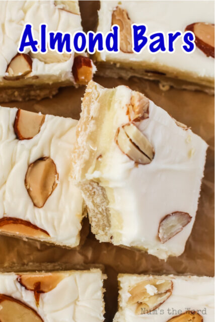 Almond Bars Recipe - Num's the Word