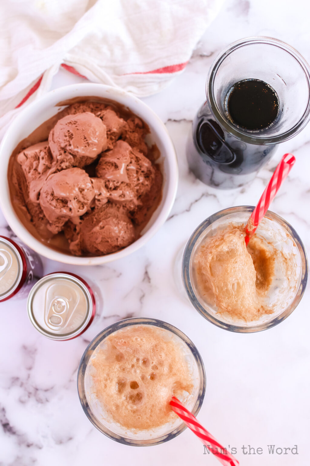 Dr Pepper Float - Num's the Word