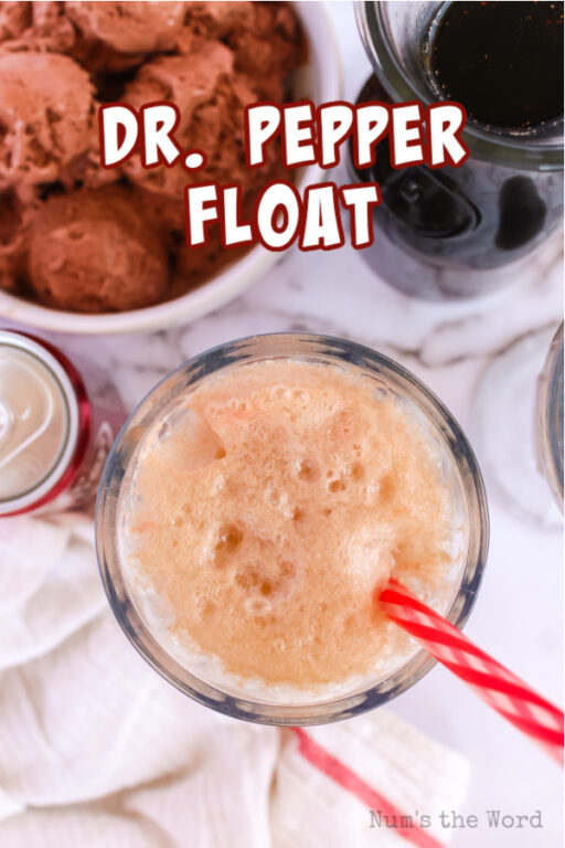 Dr Pepper Float - Num's the Word
