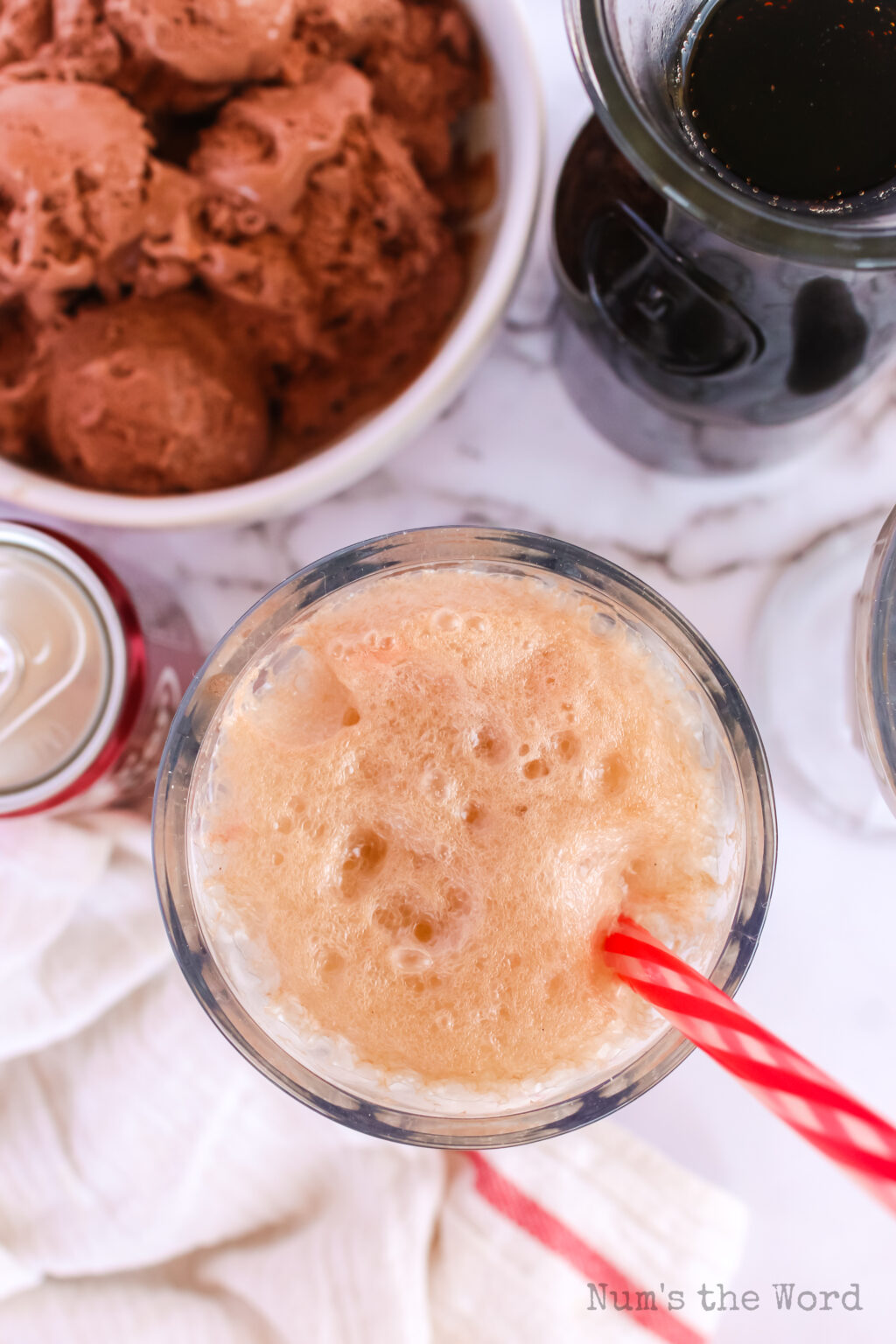 Dr Pepper Float - Num's the Word