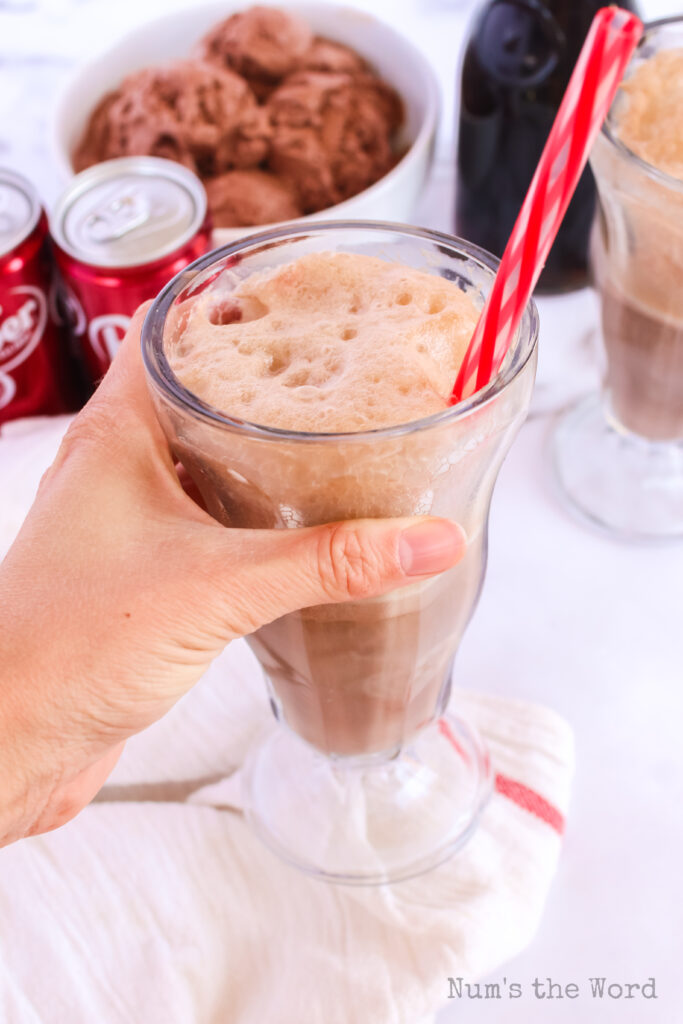 Dr Pepper Float - Num's the Word