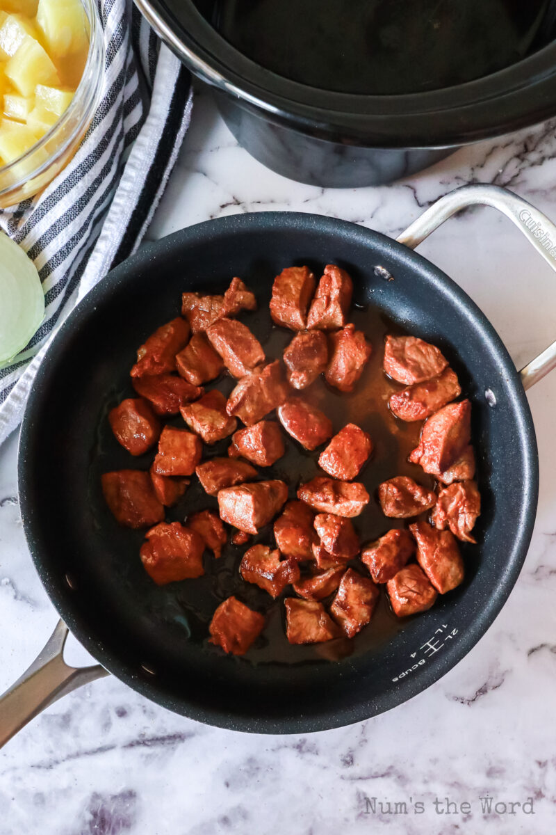 Polynesian Beef - Num's the Word