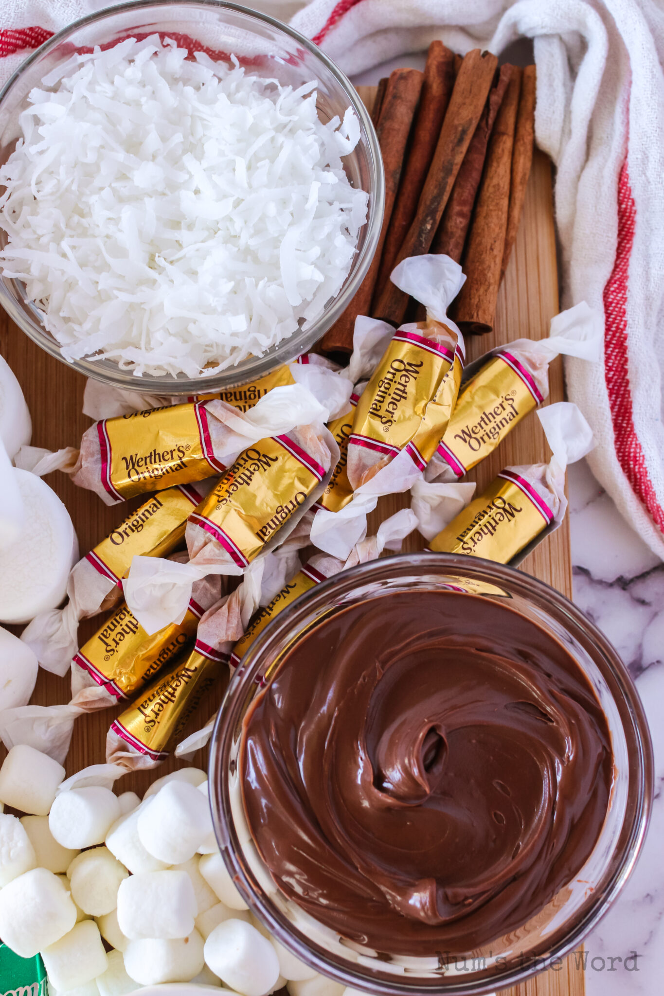 Hot Chocolate Charcuterie Board - Num's the Word