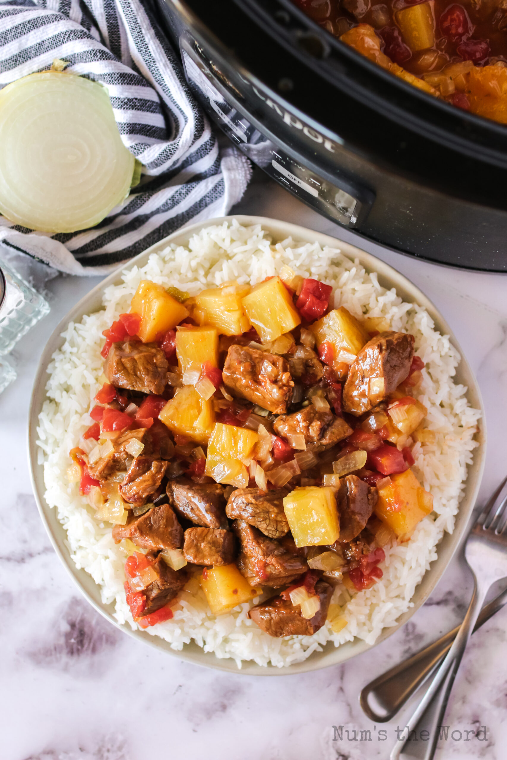 Polynesian Beef - Num's the Word