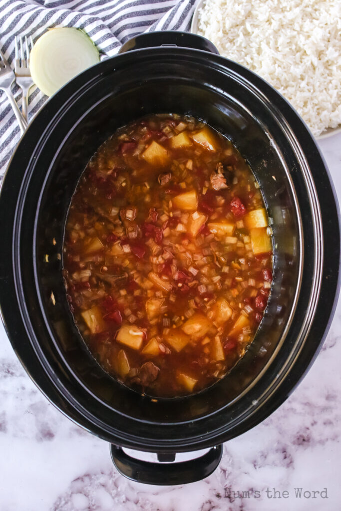 Polynesian Beef - Num's the Word