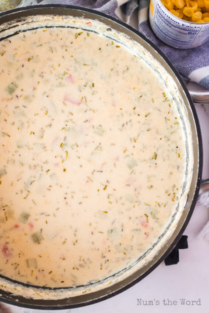 Sweet Corn Chowder - Num's the Word