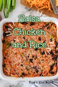 Salsa Chicken and Rice - Num's the Word