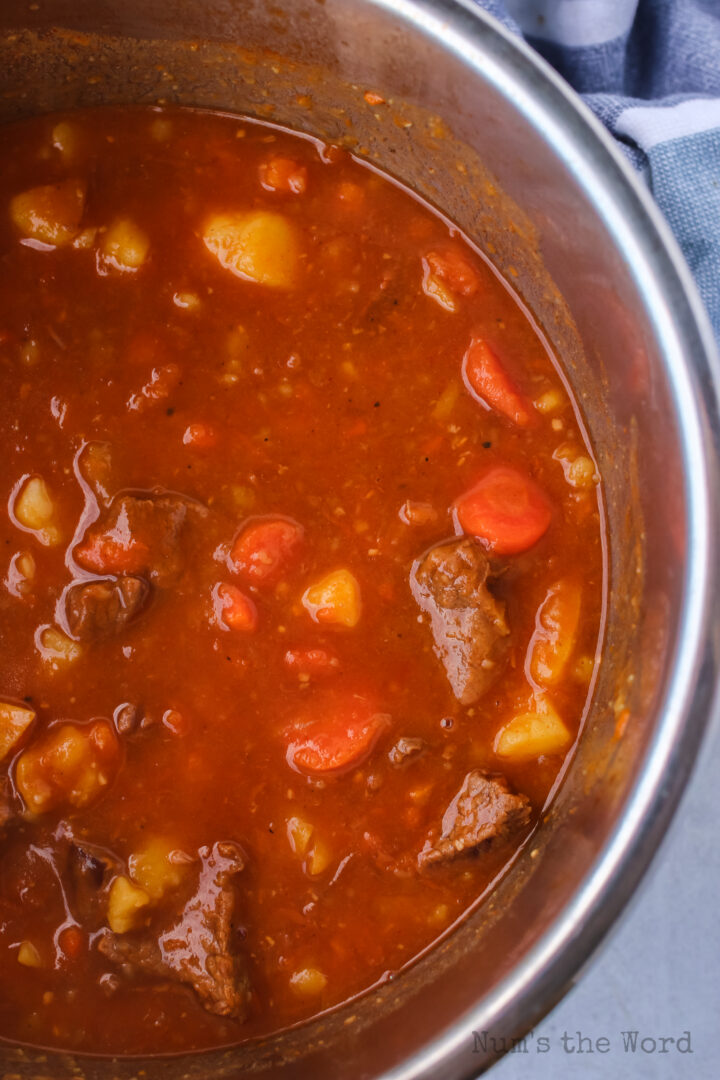 Instant Pot Beef Stew - Num's the Word