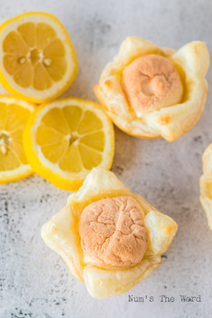 Lemon Curd Puff Pastries - Num's the Word