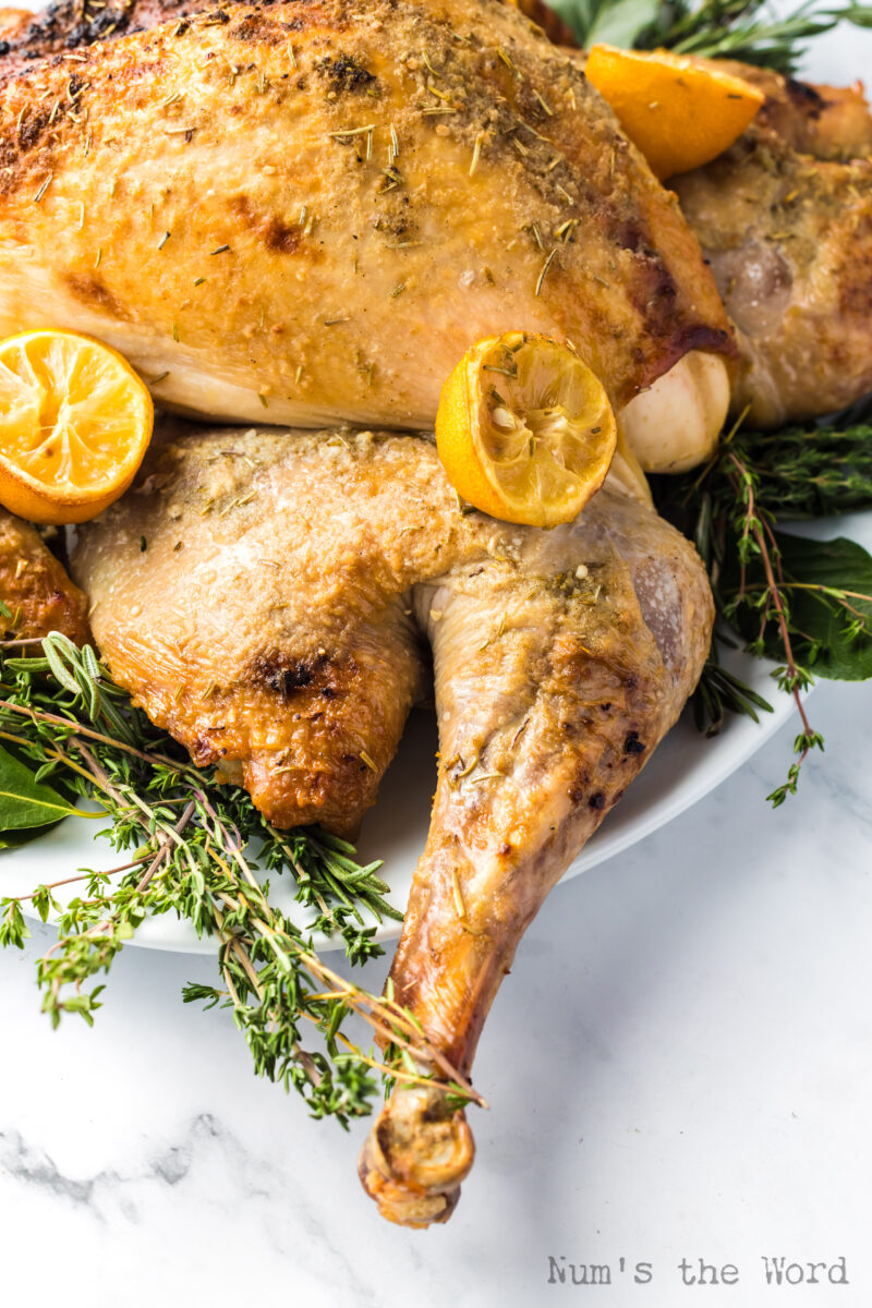 How to Cook a Spatchcocked Turkey - Num's the Word