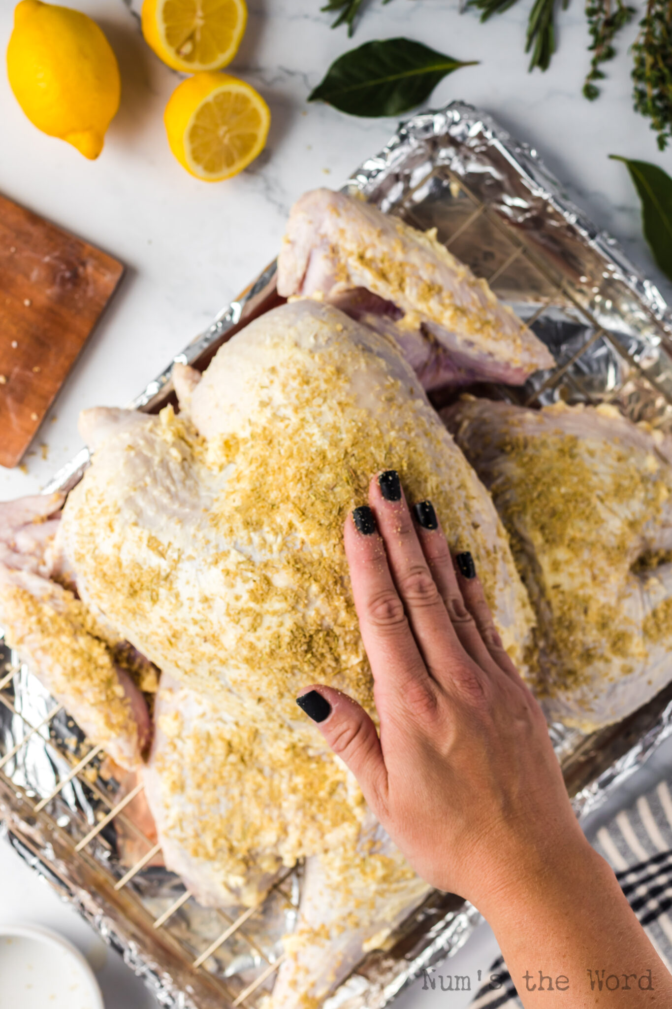 How to Cook a Spatchcocked Turkey - Num's the Word