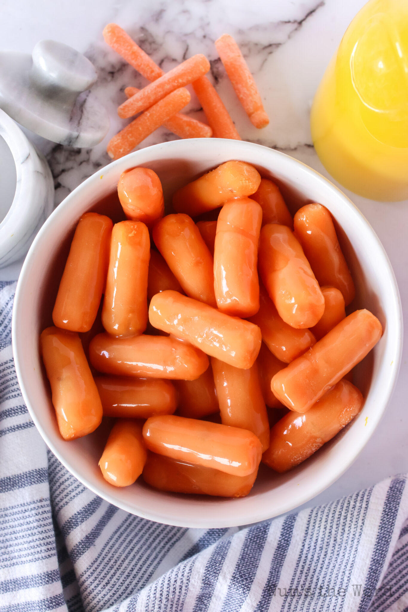 Orange Glazed Carrots - Num's the Word