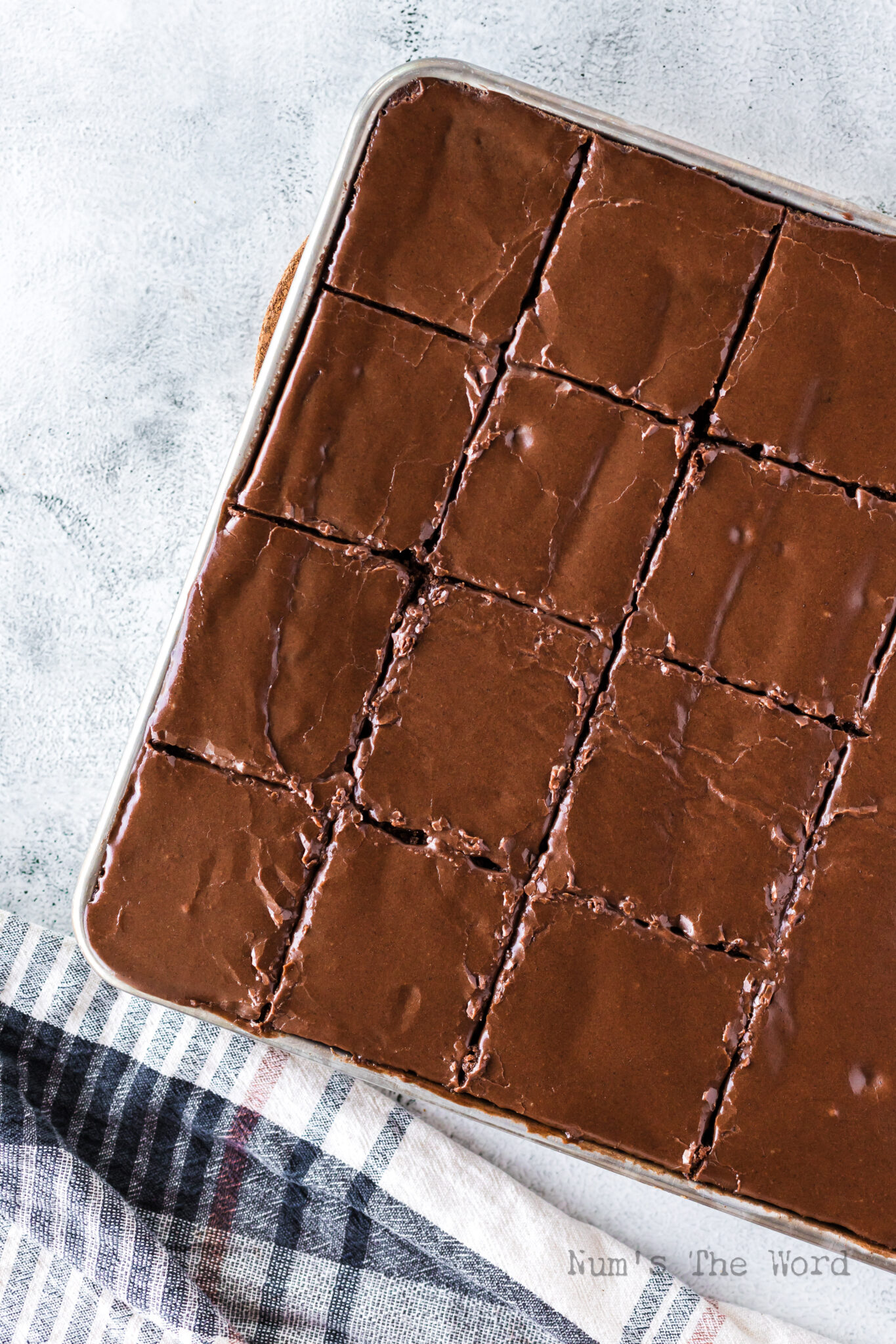 Texas Sheet Cake Recipe with Cinnamon - Num's the Word