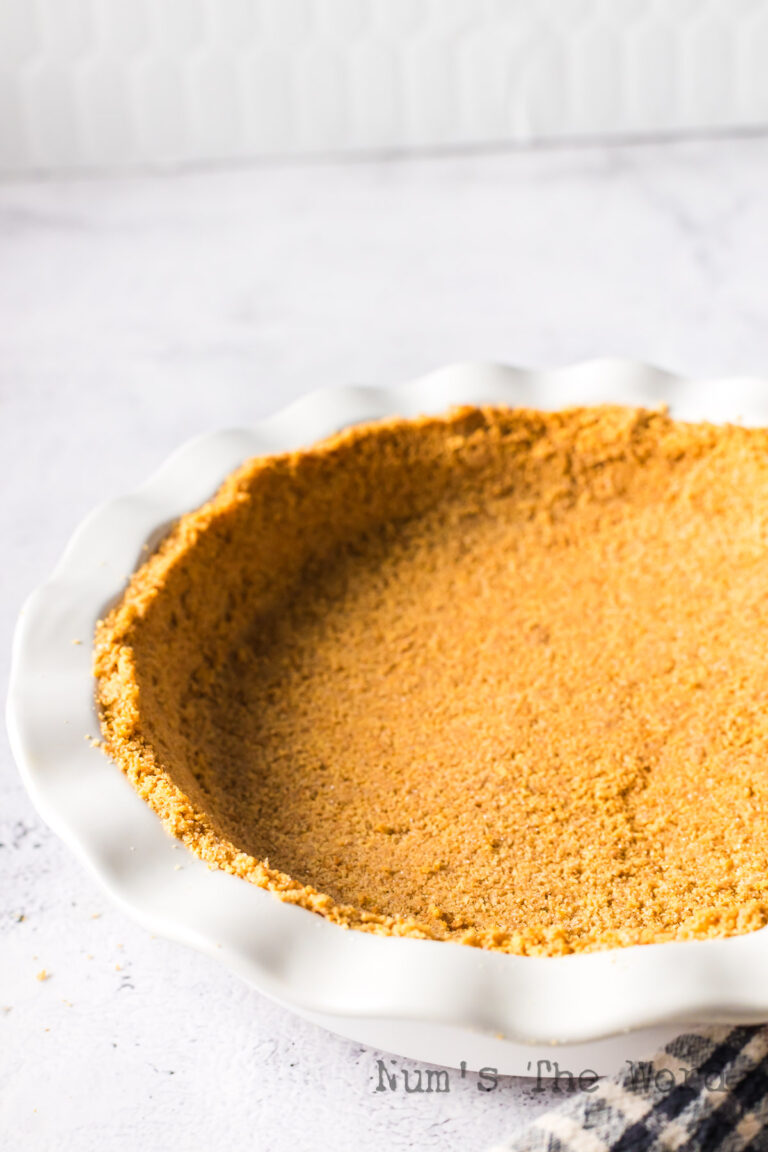 Homemade Graham Cracker Crust - Num's the Word