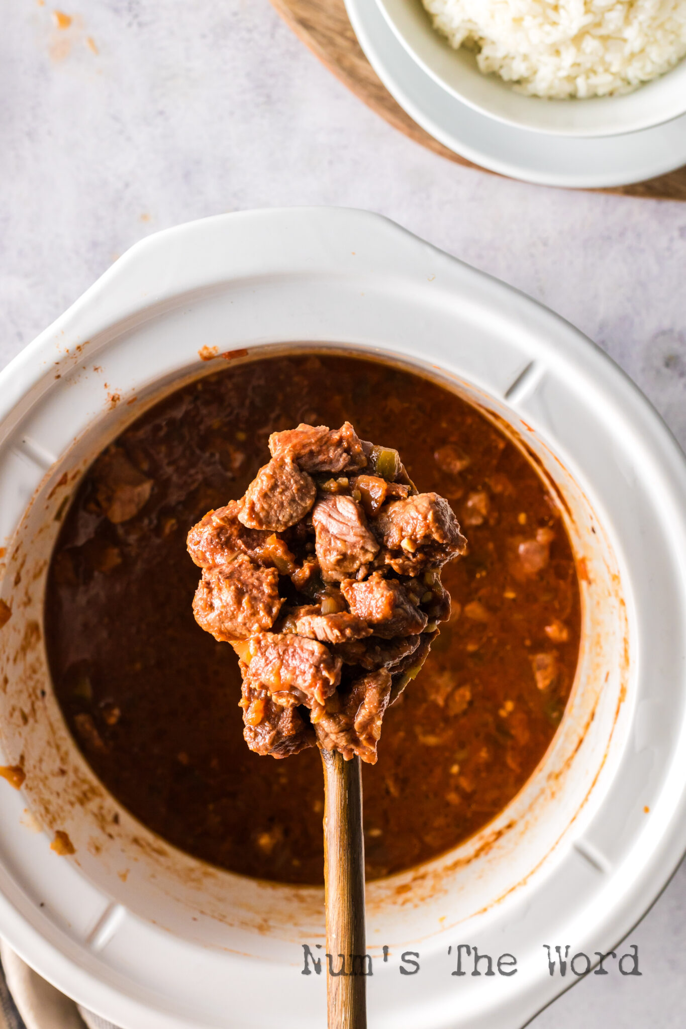 Crock Pot Salsa Beef - Num's the Word