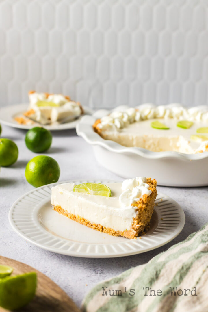 Key Lime Chiffon Pie - Num's the Word
