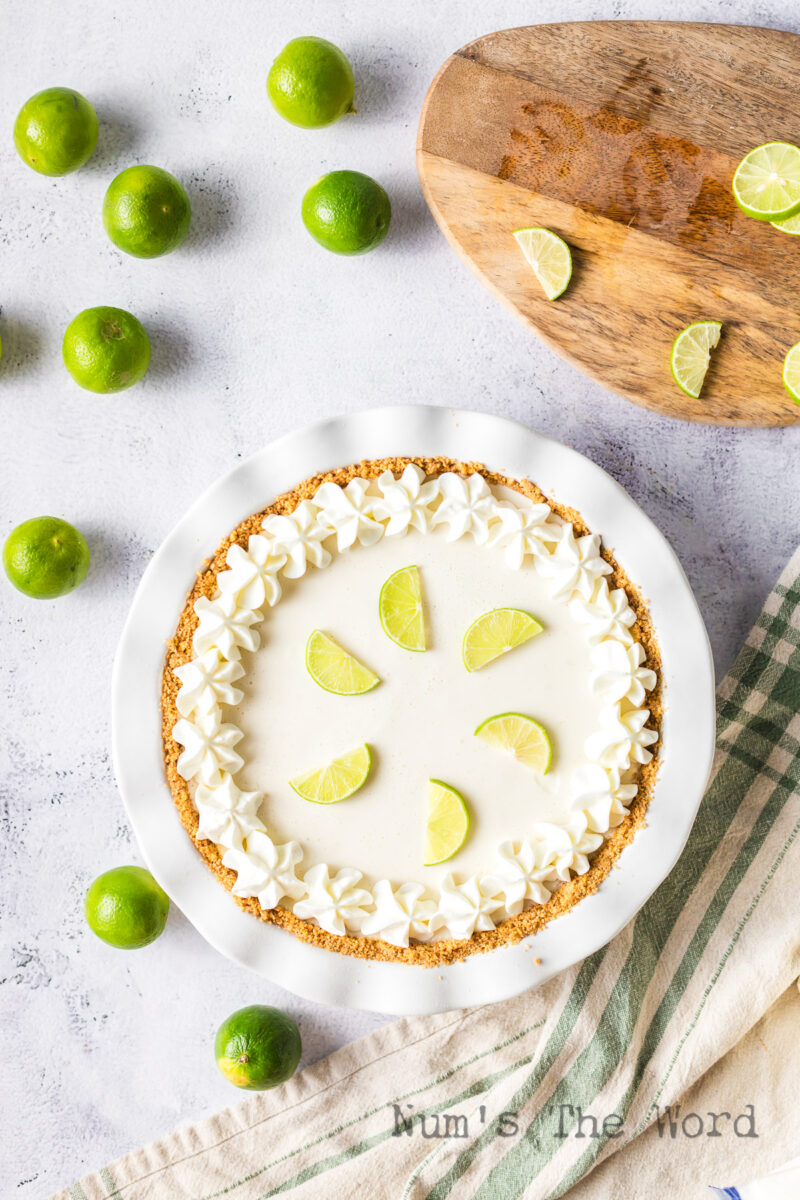 Key Lime Chiffon Pie - Num's the Word