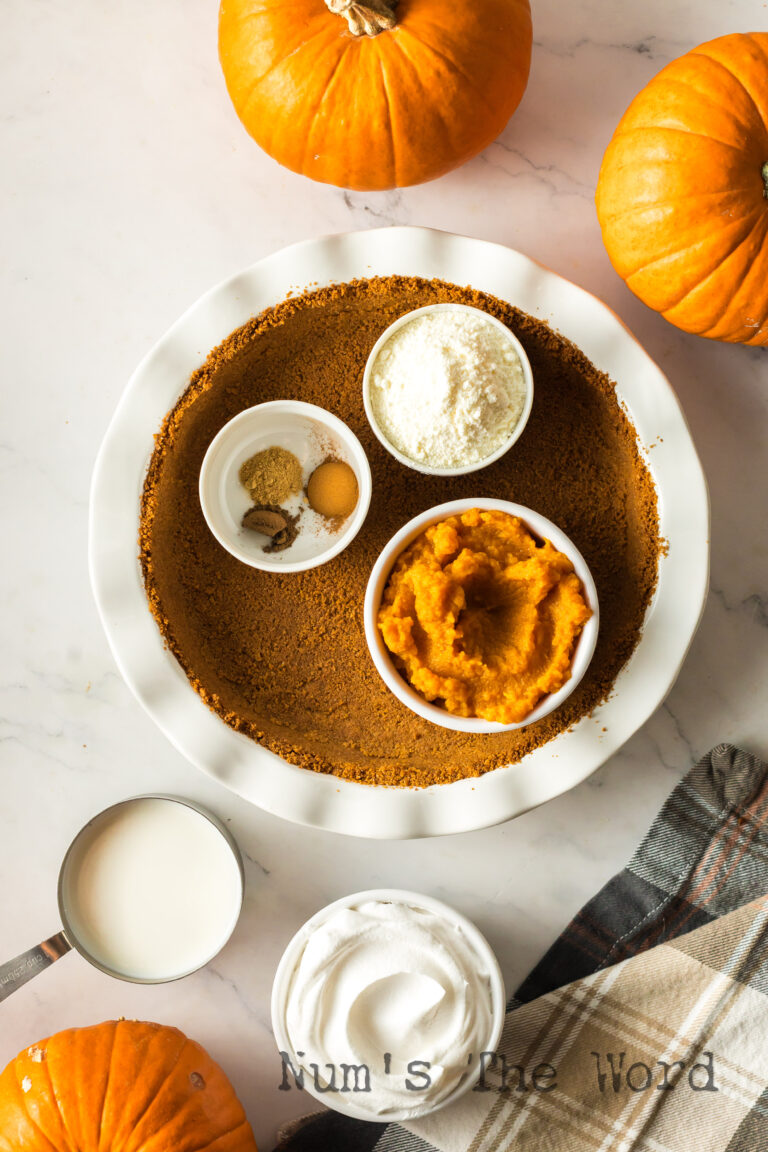 Easy No Bake Pumpkin Pie Recipe - Num's the Word