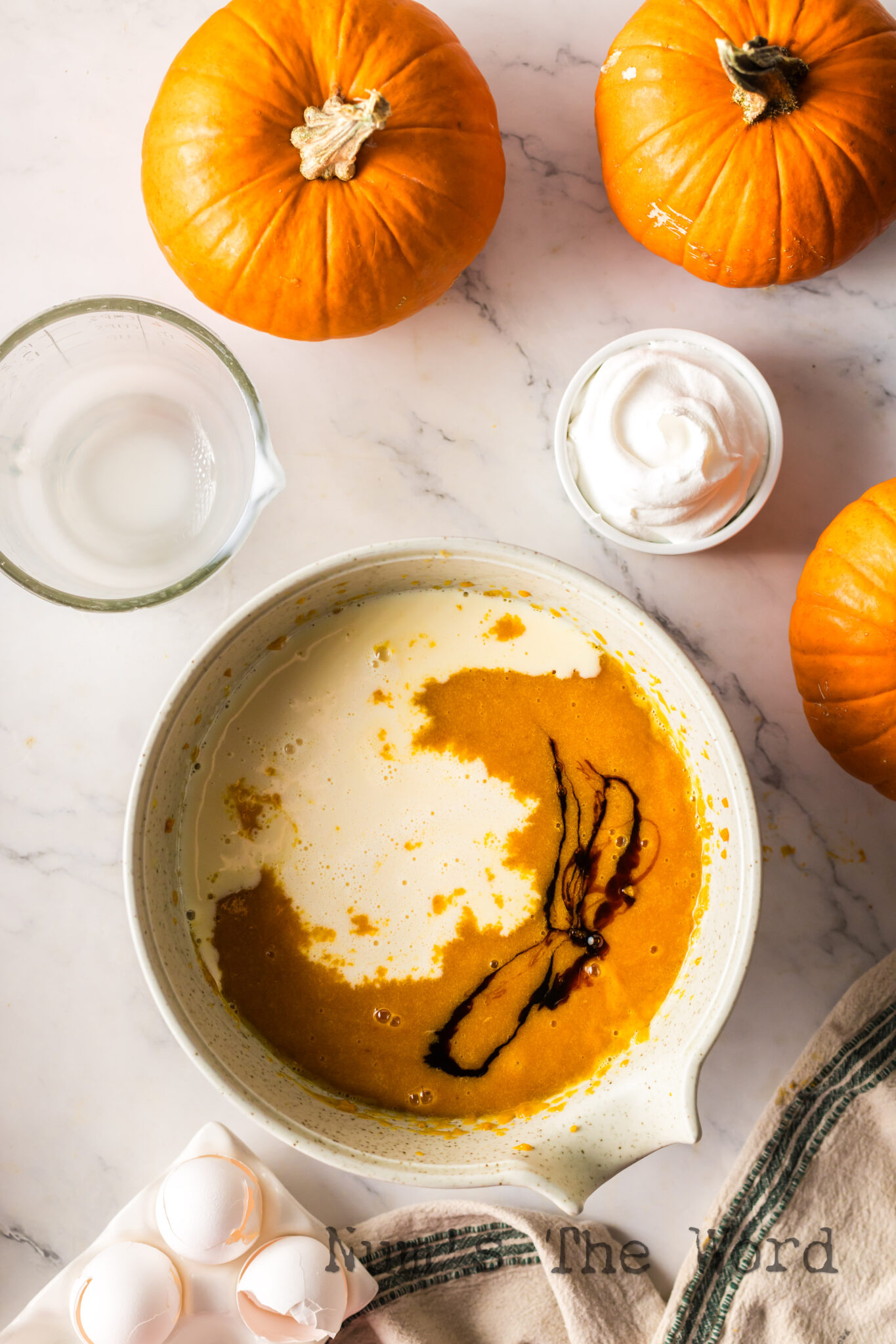 Pumpkin Molasses Pie - Num's the Word