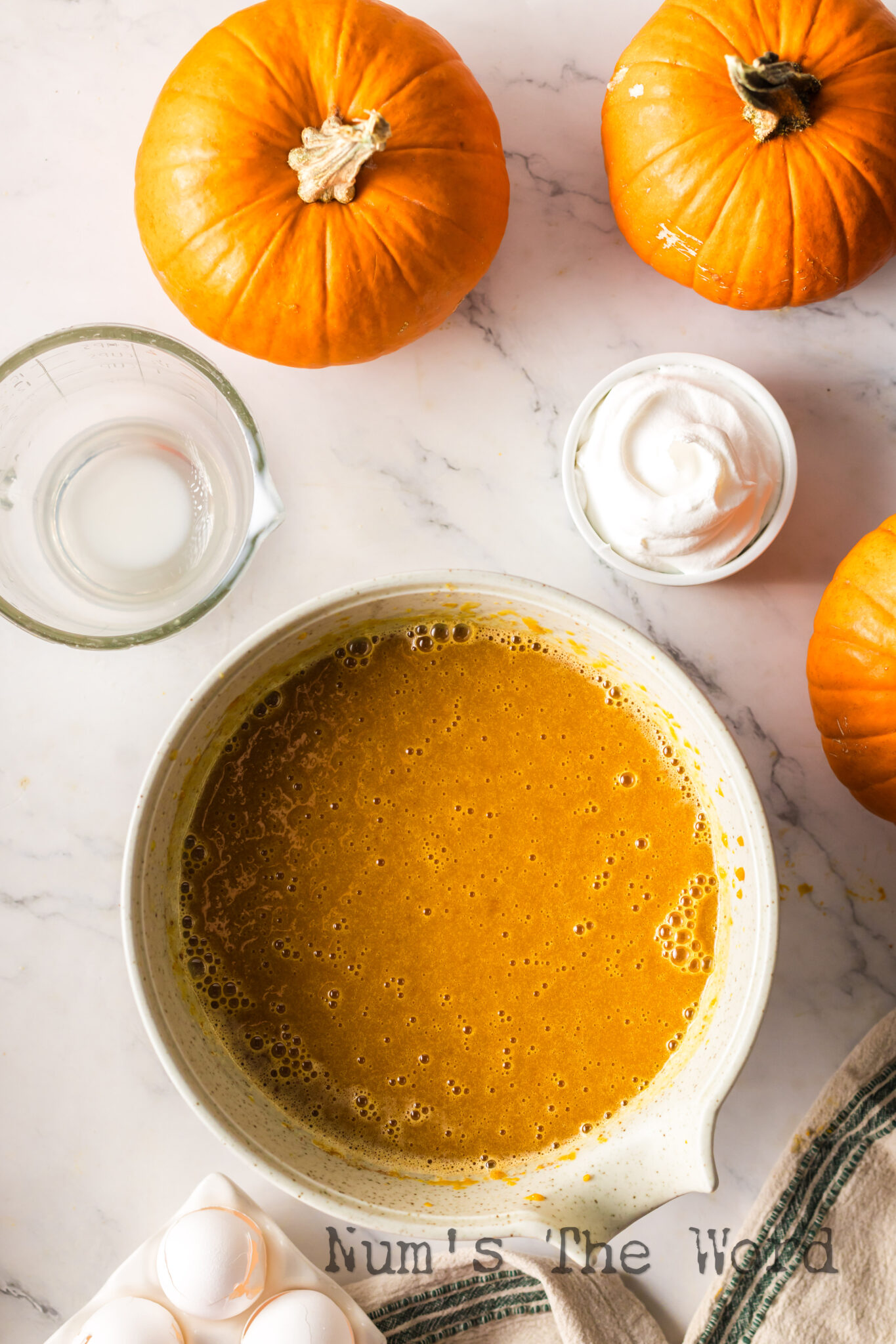 Pumpkin Molasses Pie - Num's the Word