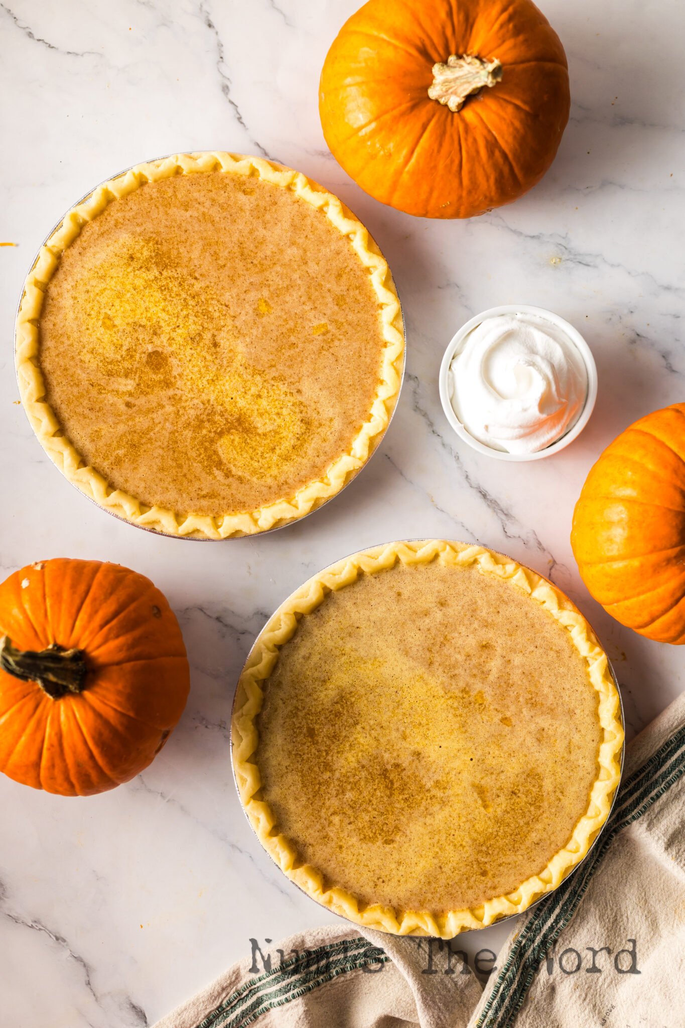 Pumpkin Molasses Pie - Num's the Word