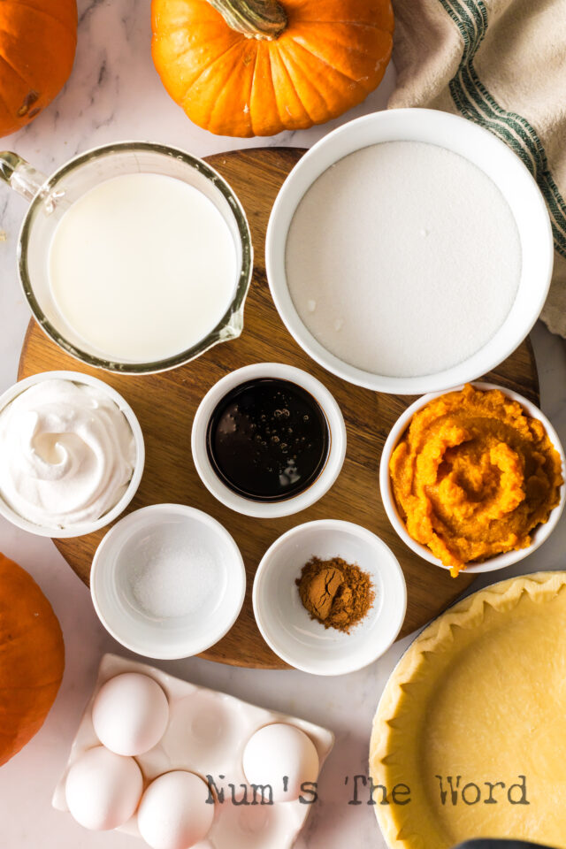 Pumpkin Molasses Pie - Num's the Word